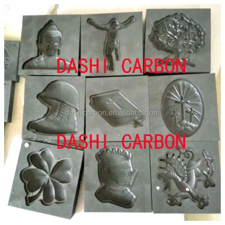 Custom Shaped Graphite Molds for Gold and Precious Metals