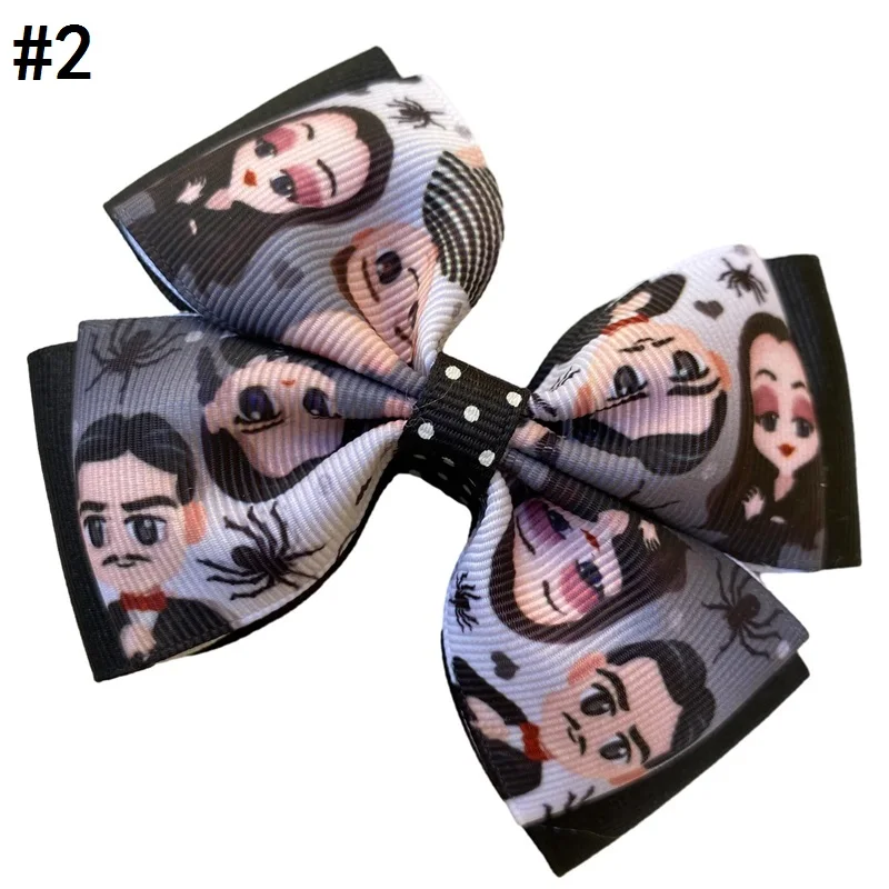 Wednesday Addams Inspired Hair Bows - Boutique Accessories