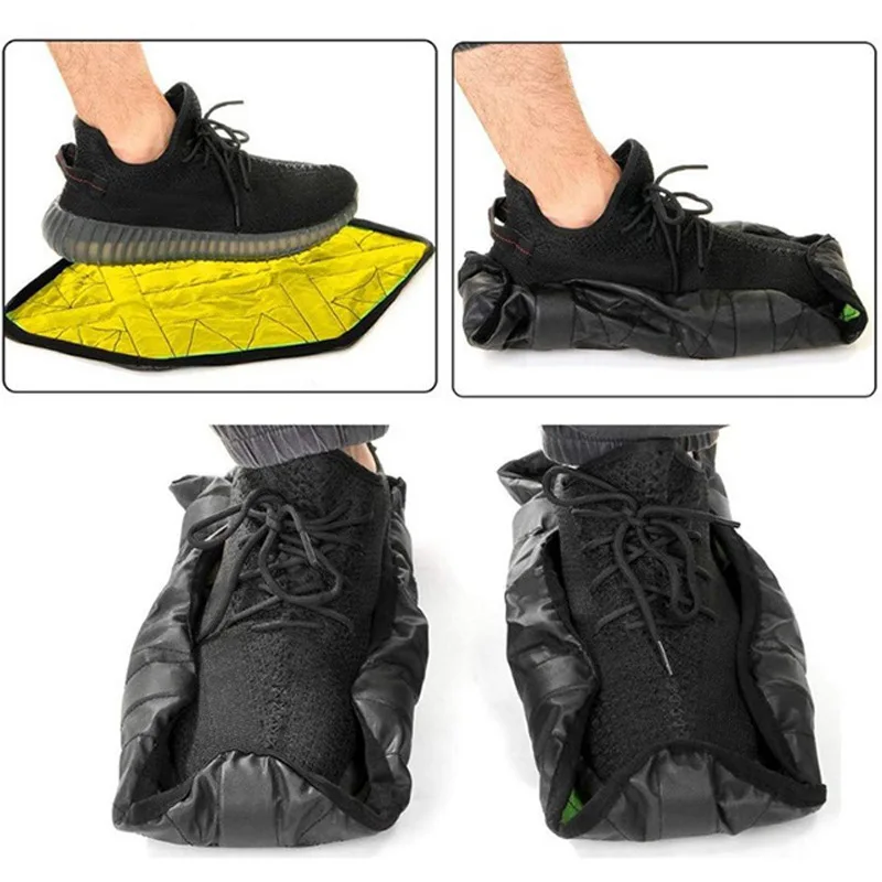 Wholesale Reusable One Step Handsfree Sock Automatic Shoe Covers