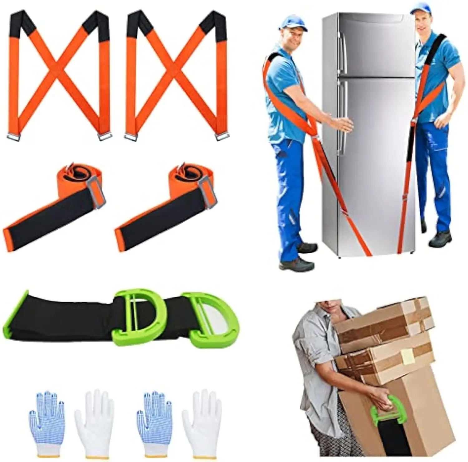 Moving Straps Lifting,2-person Lifting And Moving System Appliance ...