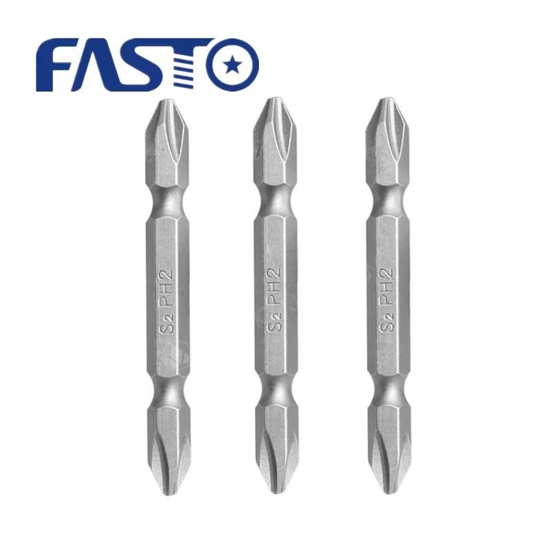 Fasto PH2 PH3 Cross Bit Drill Head Screwdriver Bits Hand Tools Anti ...