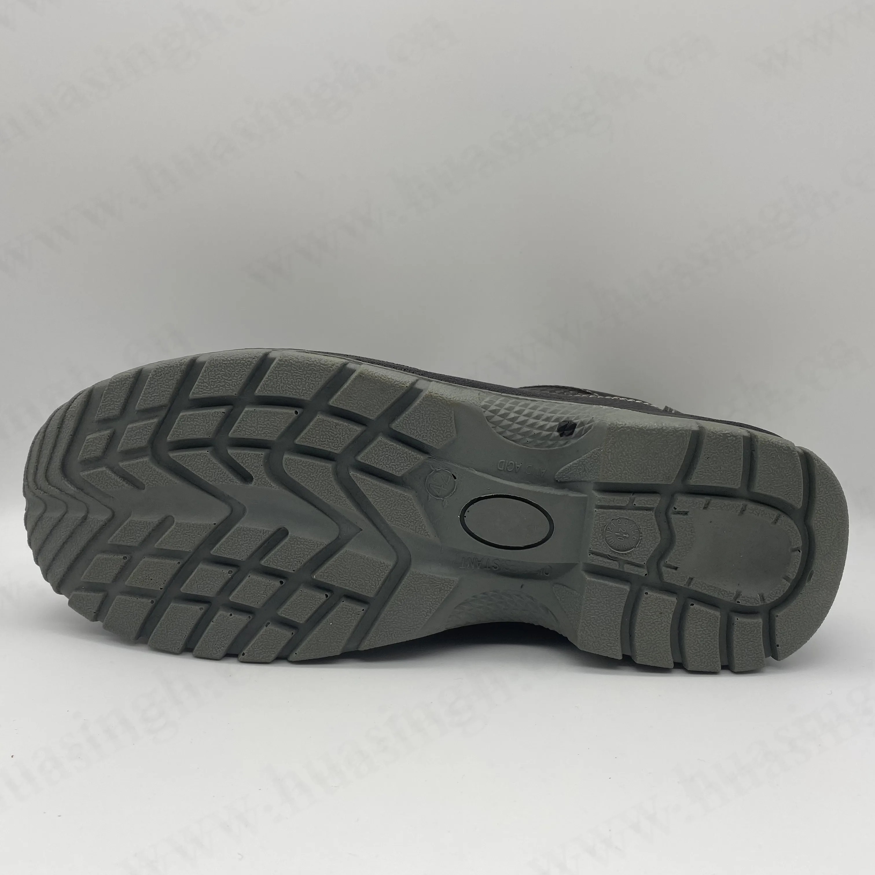 LXG,heavy Industry Middle-cut Acid&alkali Resistant Work Shoes PU Dual ...