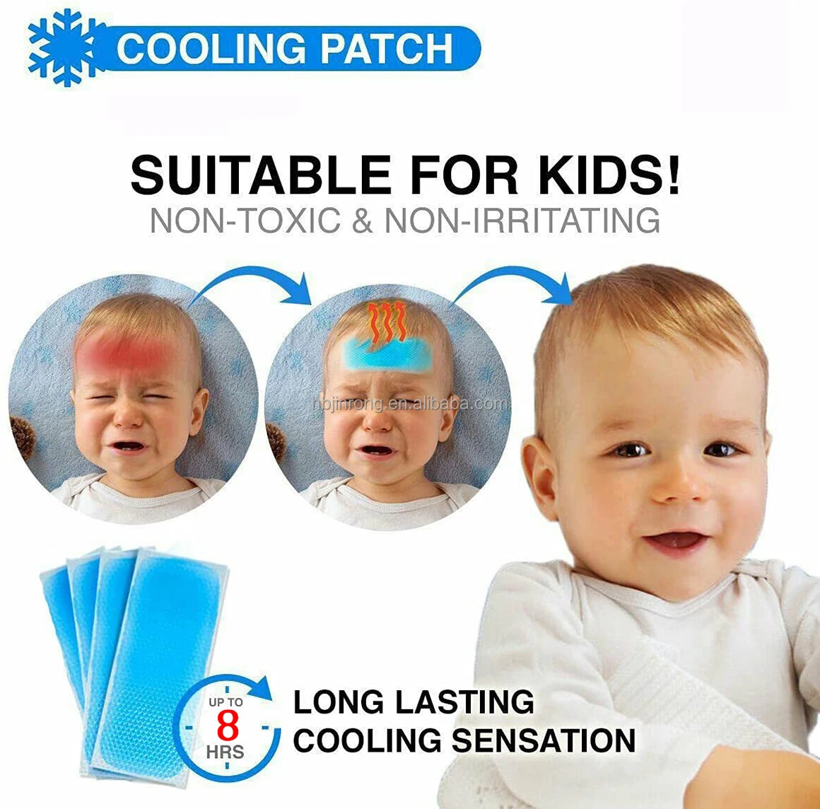 2024 Top Selling Cooling Gel Patch - Reduce Fever Effectively