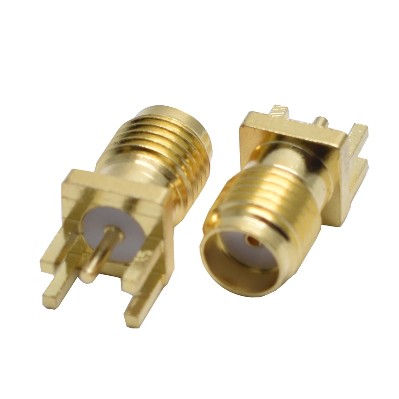 Offset Foot Sma-ke (sma-khd) 1.6mm Socket Sma-welded Pcb Board Mounting ...