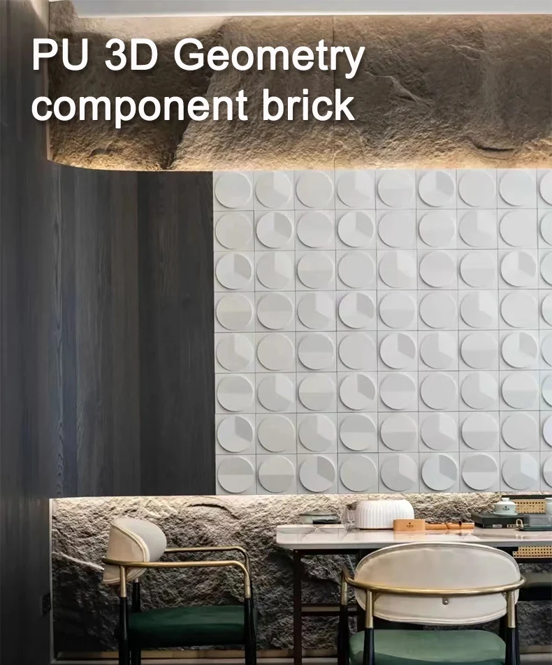 New Design PU 3D Wall Panel Factory Direct Price 3D Wall Panel for ...