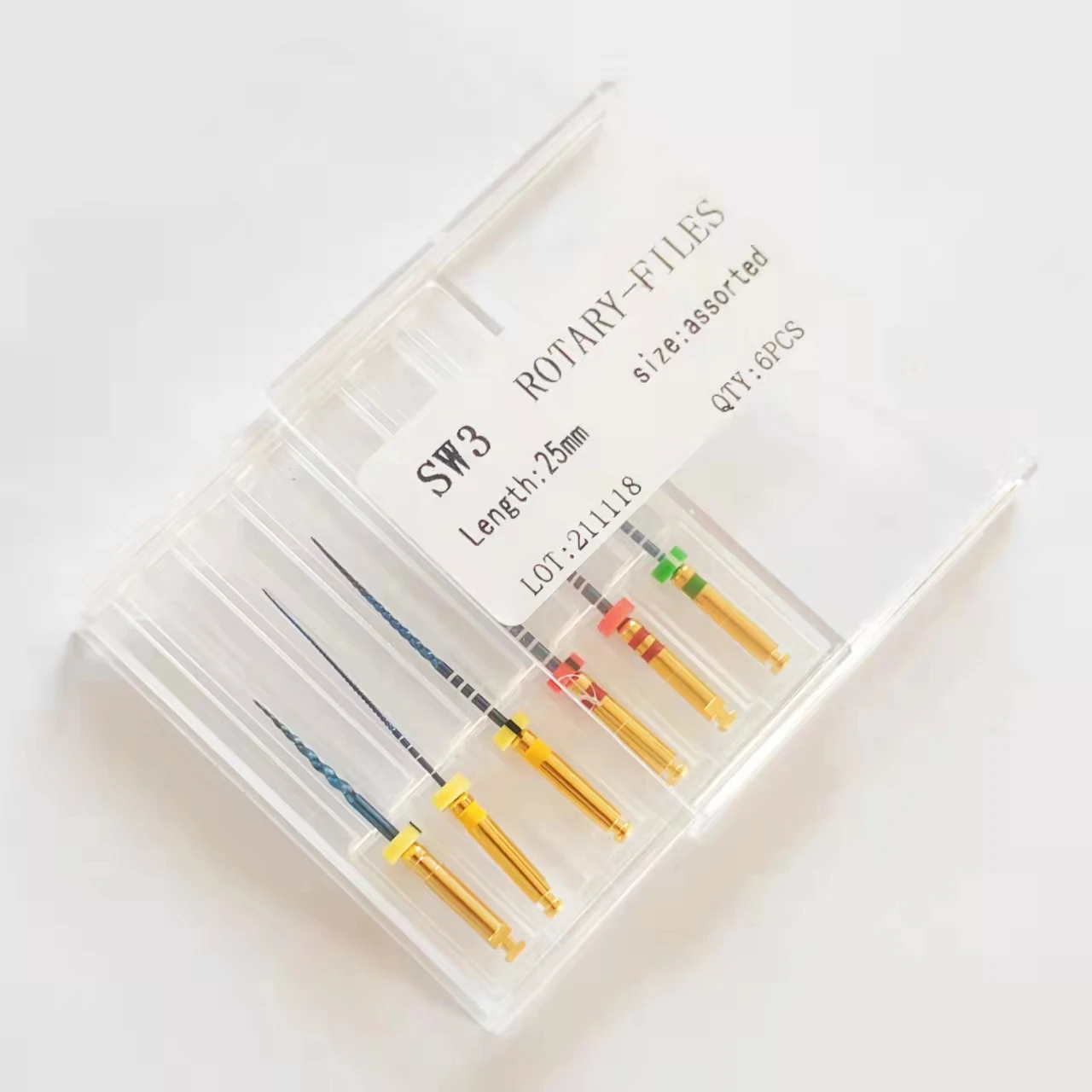 Dental Root Canal High Flexibility Rotary Super Files For Endodontics ...