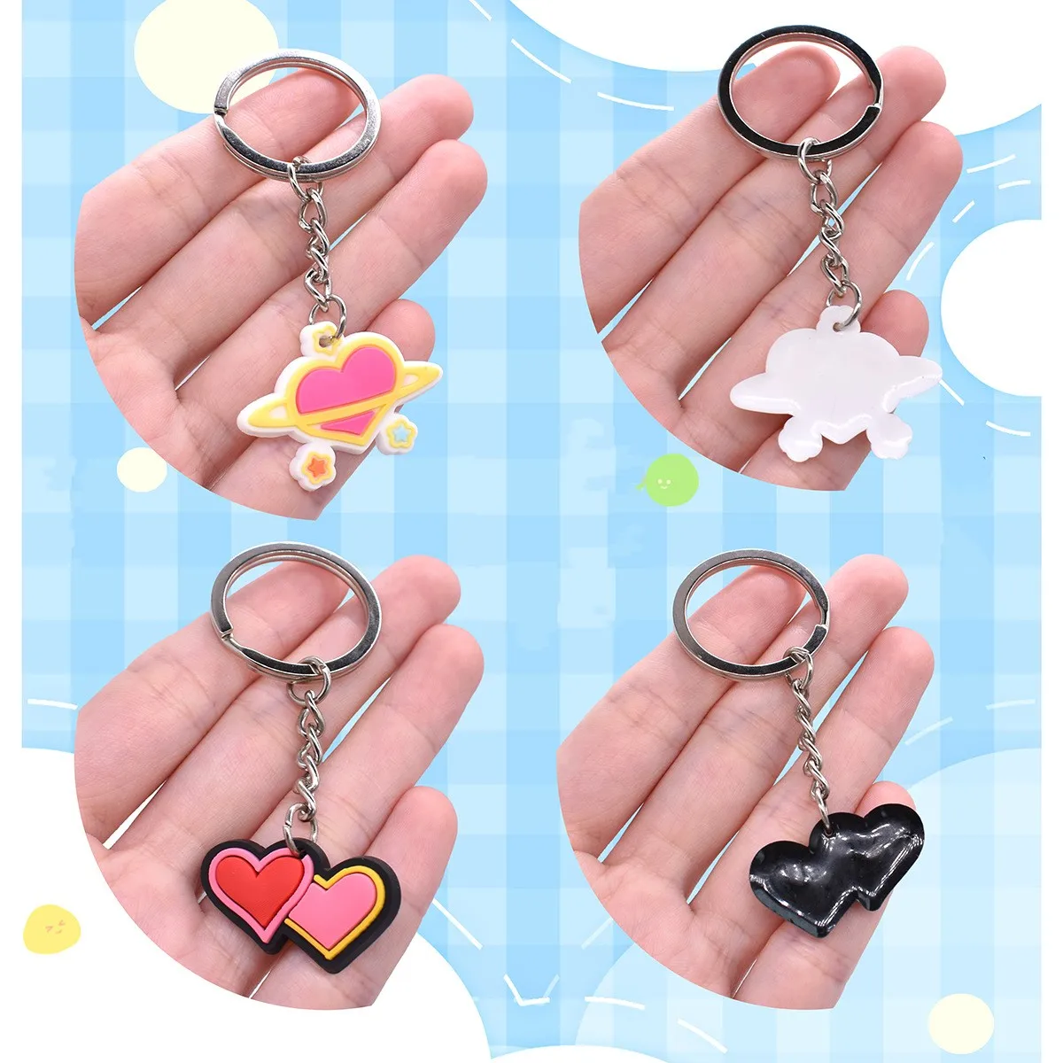 Wholesale Cheap Pvc Key Chains Children Cartoon Barbie Keychains ...