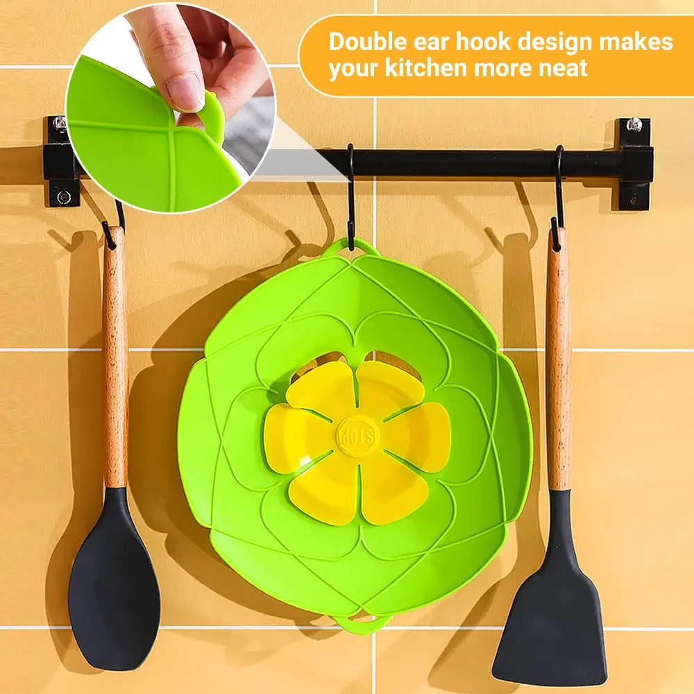 Silicone Anti-Overflow Pot Covers - Durable & Heat-resistant