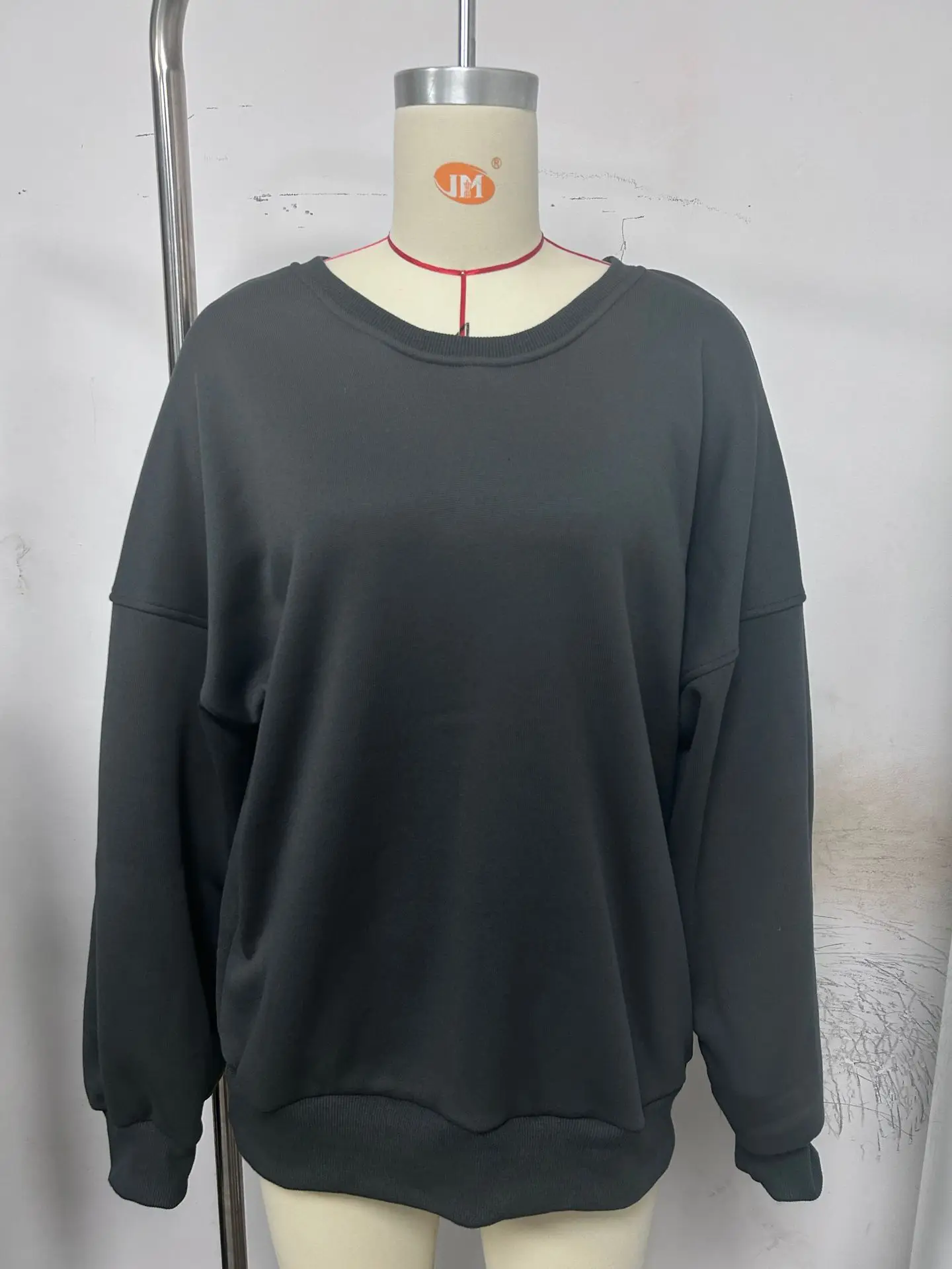 Custom Winter Puff Printing Sweater Print Logo Loose Streetwear ...