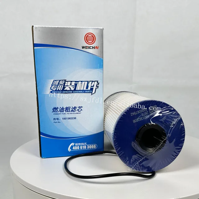 Weichai Engine Parts Fuel Filter Element 1001362236 - Buy Fuel Filter ...