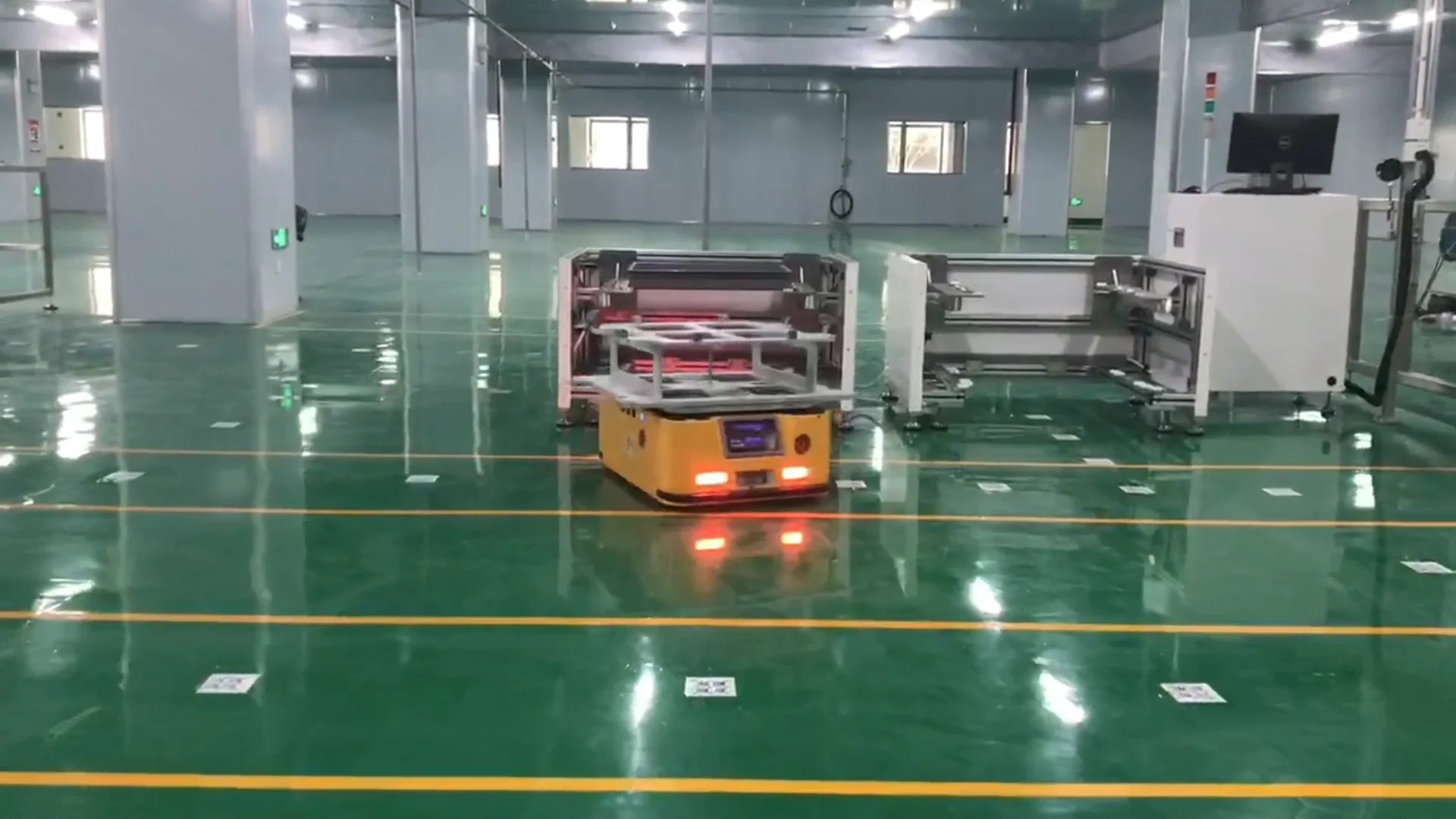 Agv Automated Guided Vehicle Logistics Robotic Qr Code Navigation Buy Agv Agv Robot Robot