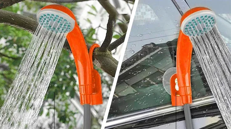 Wholesale Portable Camping Shower/camping Shower Pump With Detachable ...