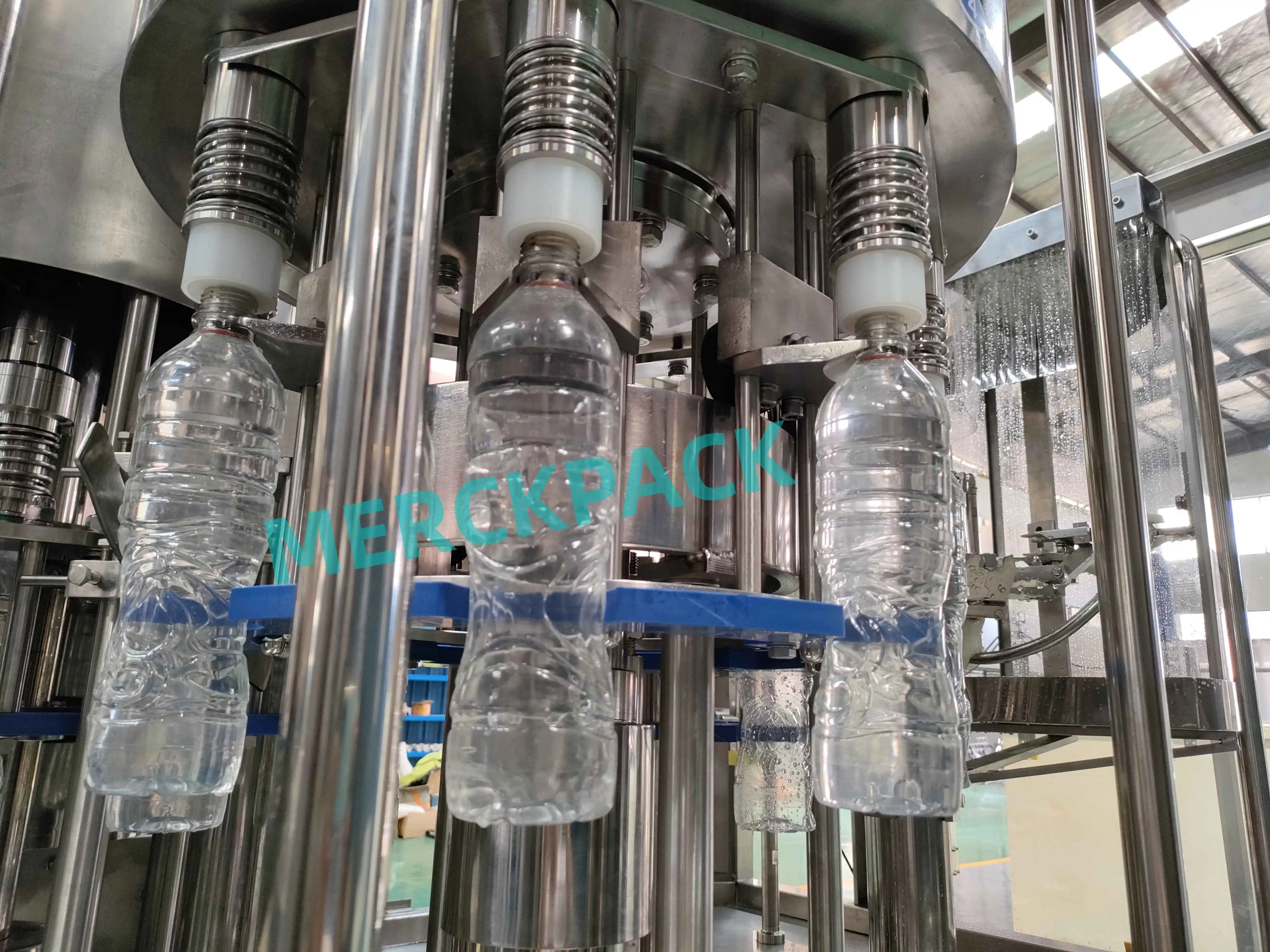 Small Business Automatic 3IN1 PET Plastic Bottled Water Machine