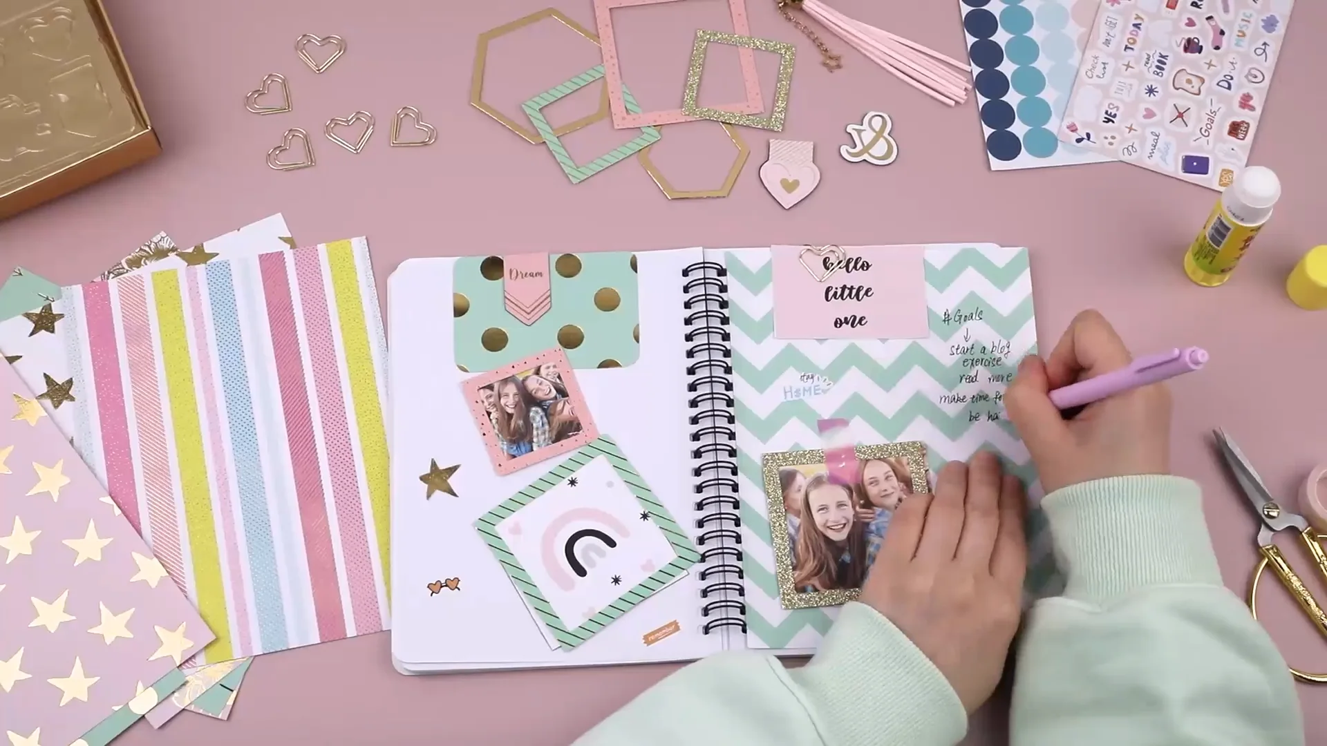 Manufacturers Printing Custom Cute Kawaii Spiral Journal Notebook ...