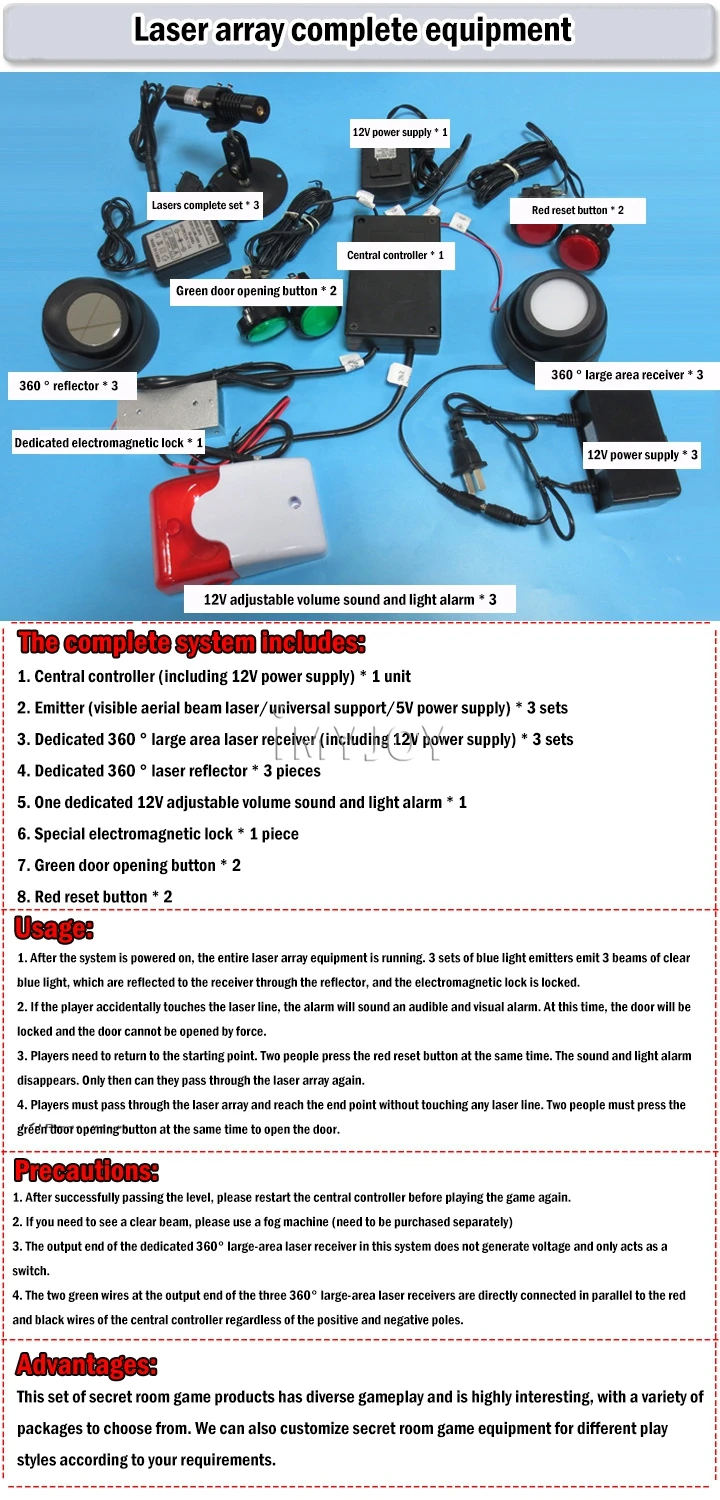 Indoor Room Escape Maze Arena Active Game System Professional Activate ...