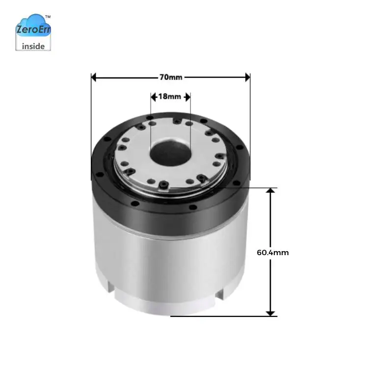 Zeroerr Erob 70f Factory Electric Rotary Actuator Tiny And Precise Robot Joint With Precision