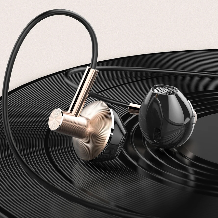 LDNIO HP09C 125cm Wired Handsfree Earphone Type c Mini In ear Headset Earphones For Apple ...