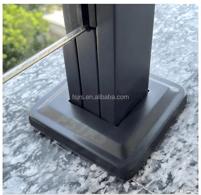 Modern Villa Tempered Glass Staircase Handrail Guardrail