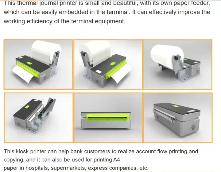 4 Inch 110mm Desktop bar Code Label Printer Thermal Label Printer for ...