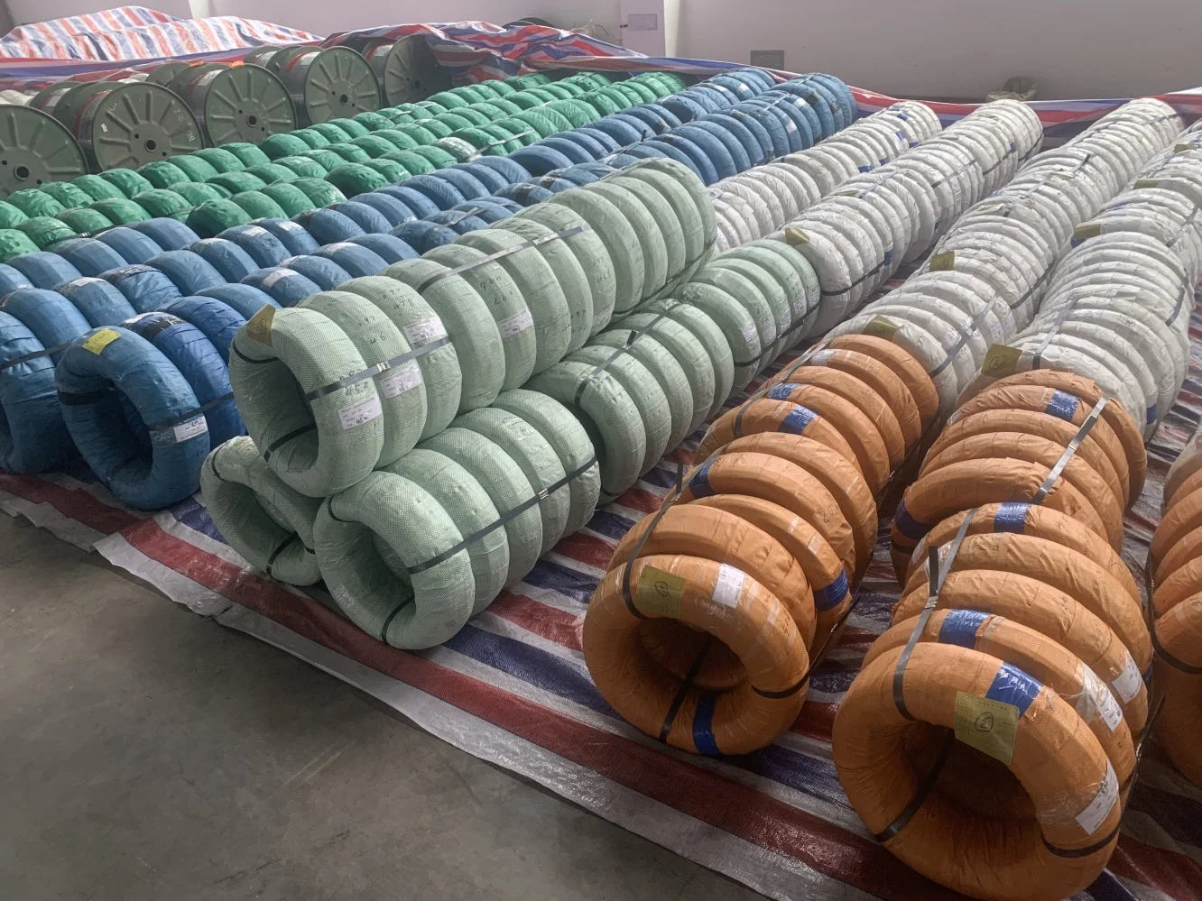 Spring Steel Wire Patenting Annealing Carbon Galvanized Steel Wire Rope ...