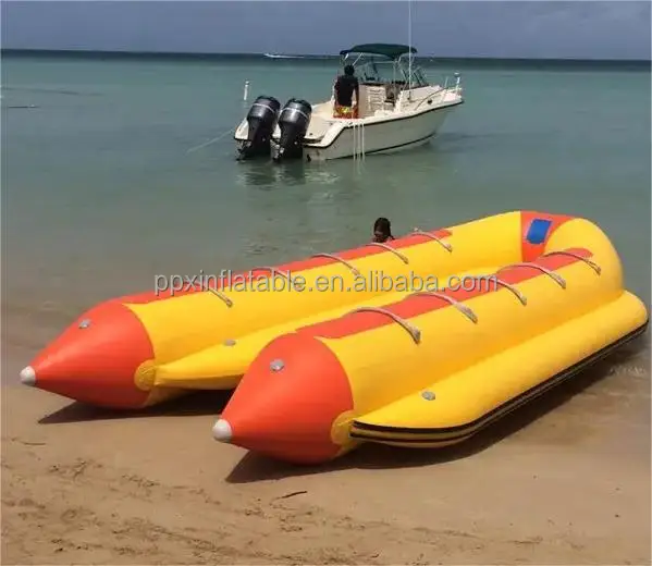 Towable Tube Inflatable Banana Boat Raft for Water Games