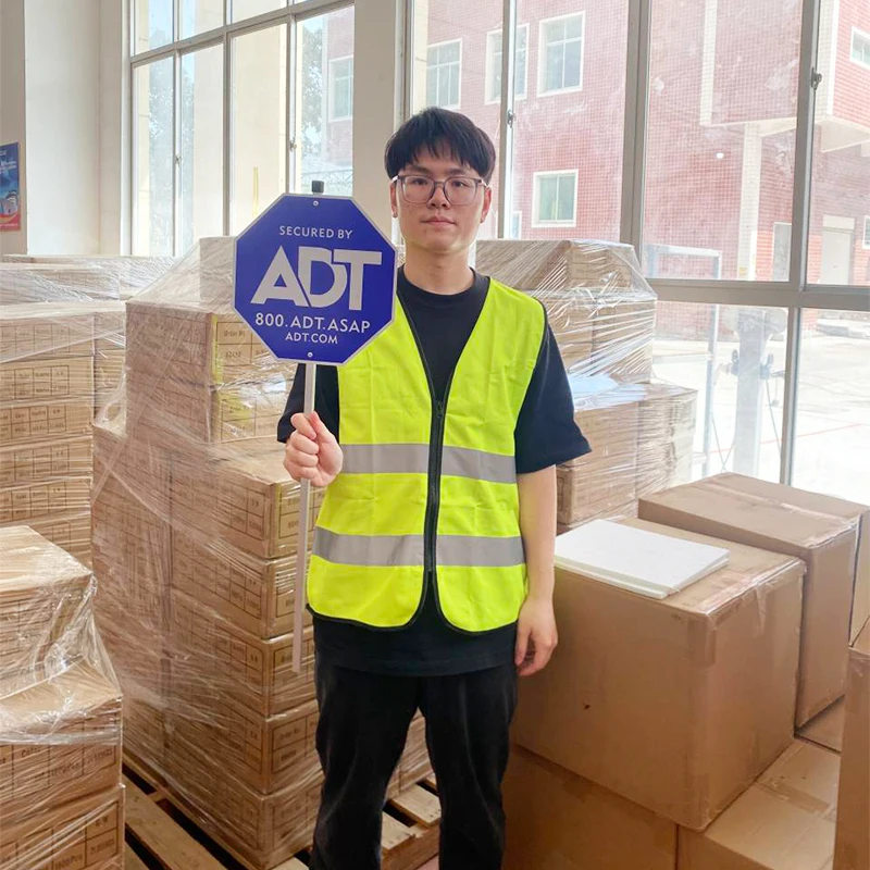 Reflective Reflective Safety Adt Security Signs Stickers Adt Yard Sign ...