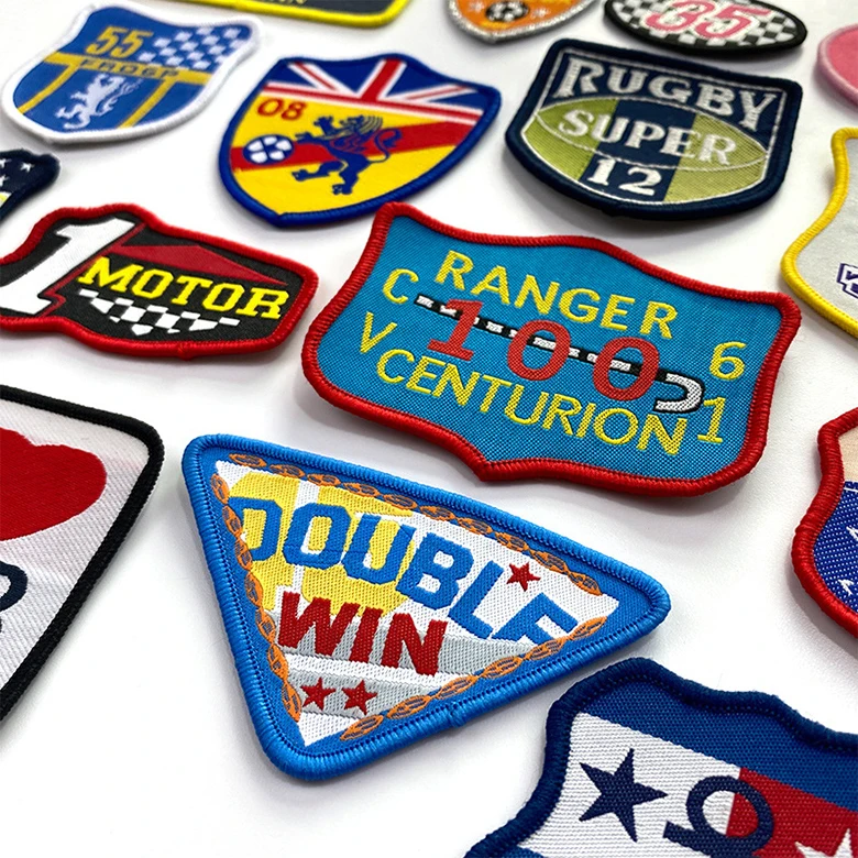 China Manufacturer Shield Shapes Shoulder Emblem For Clothing Brand ...