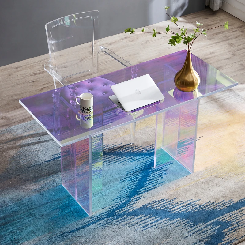 Acrylic Desk Acrylic Table Dazzle Computer Desk - Buy Acrylic Desk ...