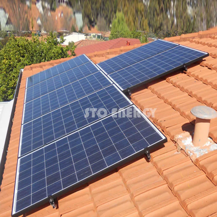 Adjustable Solar Brackets Tile Roof Racking System Roof Solar Mounting ...