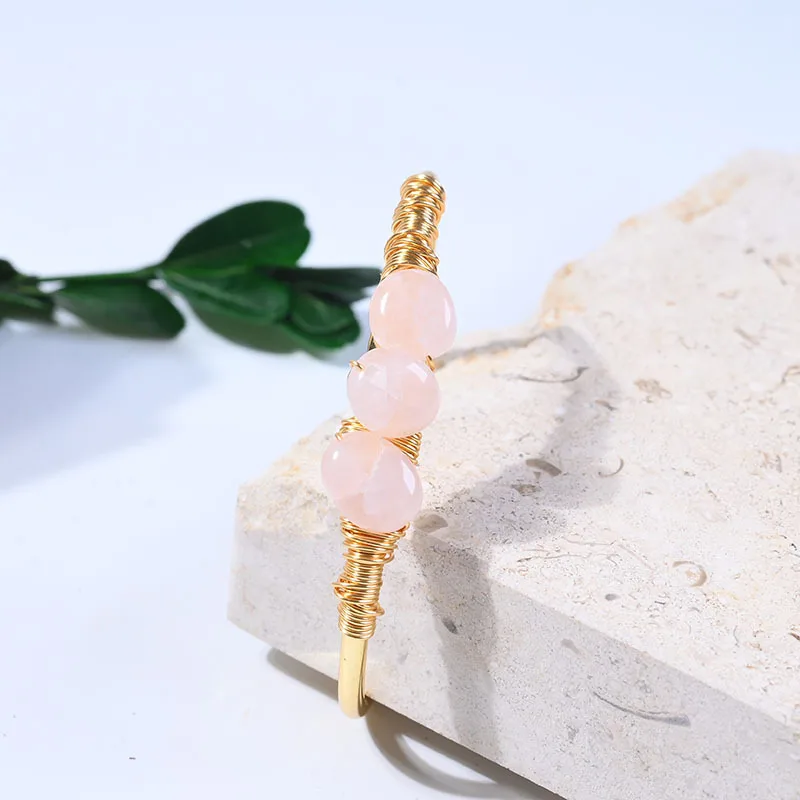 SC Jewelry Amethyst Stone Bangle - Trendy & Versatile