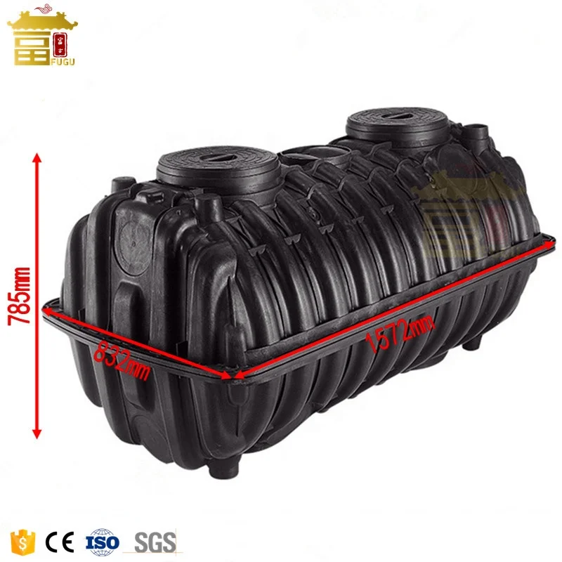 Underground Biodigester Septic Tank - Mini Biogas Digester