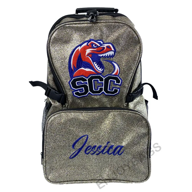 Custom Glitter Cheer Backpack - Anti-Theft & Fashionable