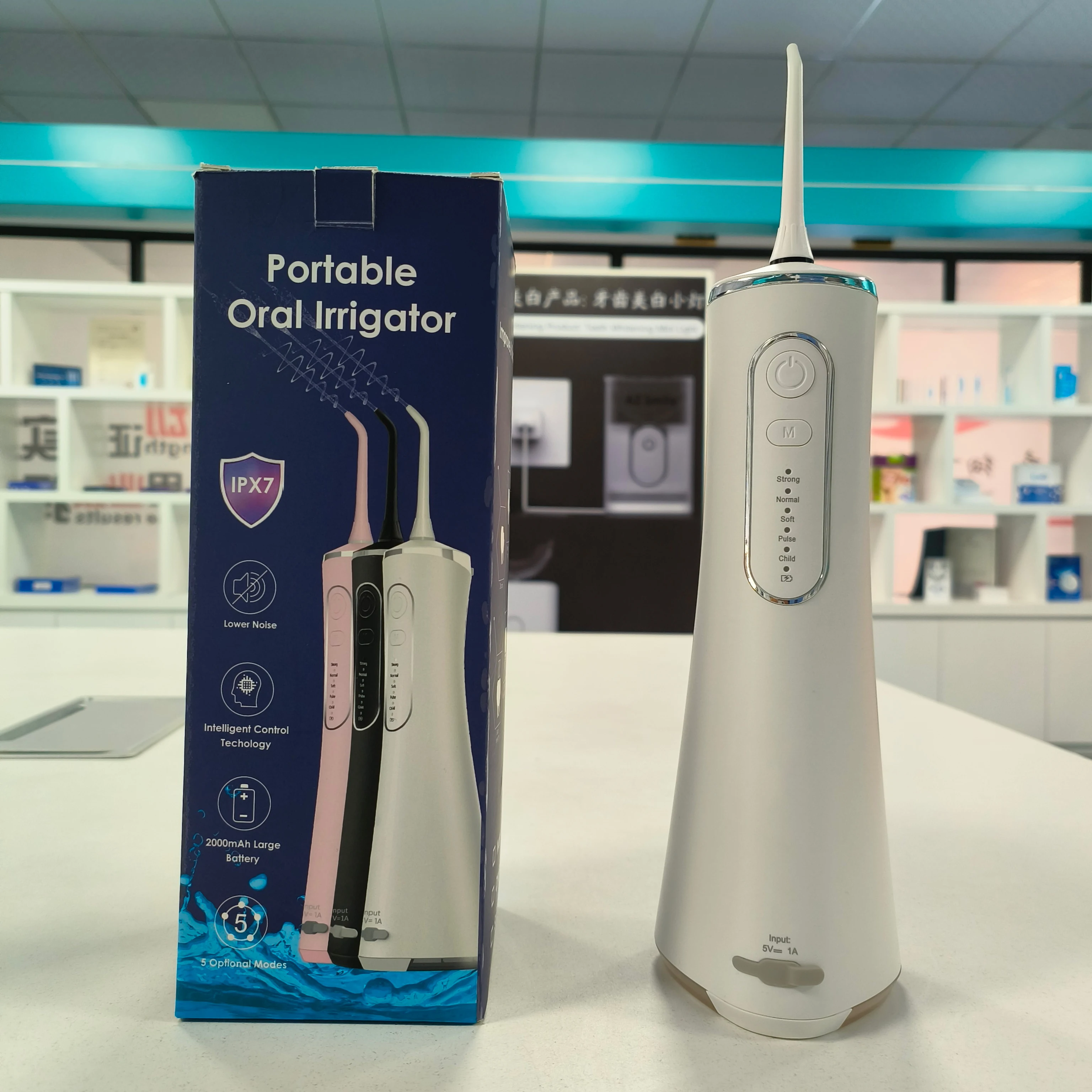 New Portable Transparent Plastic Dental Water Flosser Reusable With ...