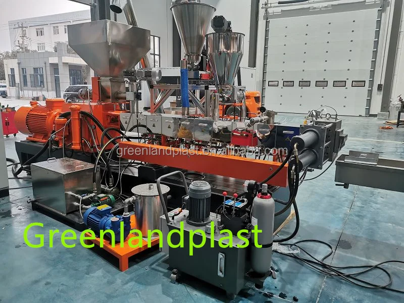 Caco3 Plastic Filler Masterbatch Machine Calcium Carbonate Compounding ...