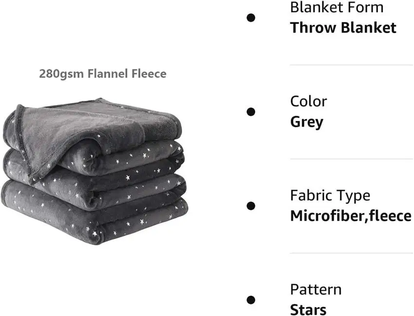 Manufacturer Wholesale Premium Fluffy Microfiber Flannel Fleece Throw ...