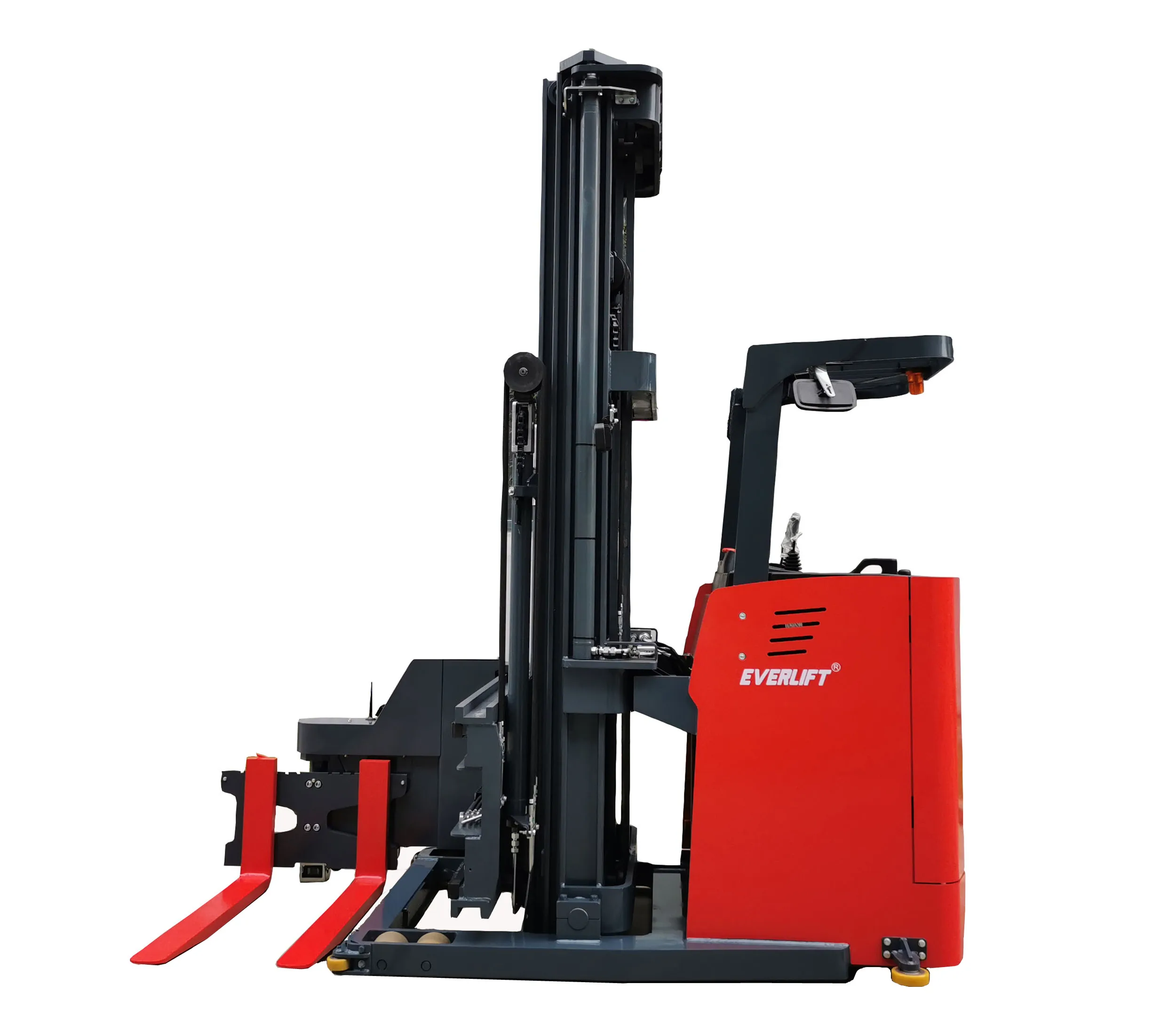 Everlift 3000kg Three Ways Forklift Triplex Mast With Full Free Lifting ...