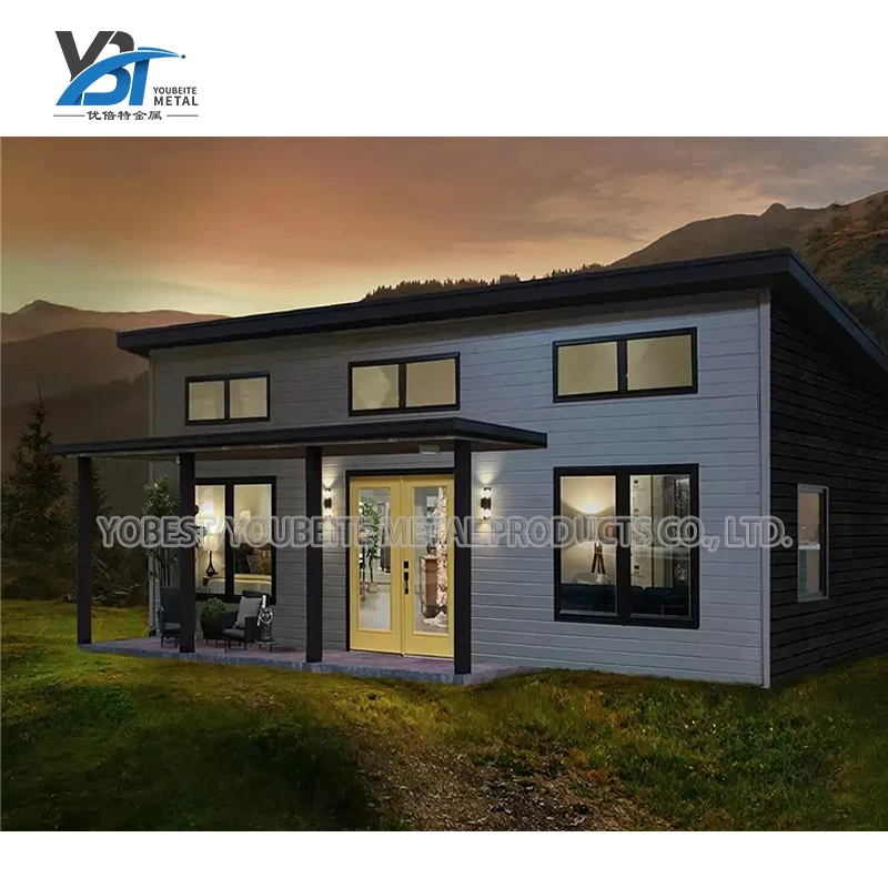 China Modern Luxury Mini House 15'x45' Prefabricated Home Prefab ...