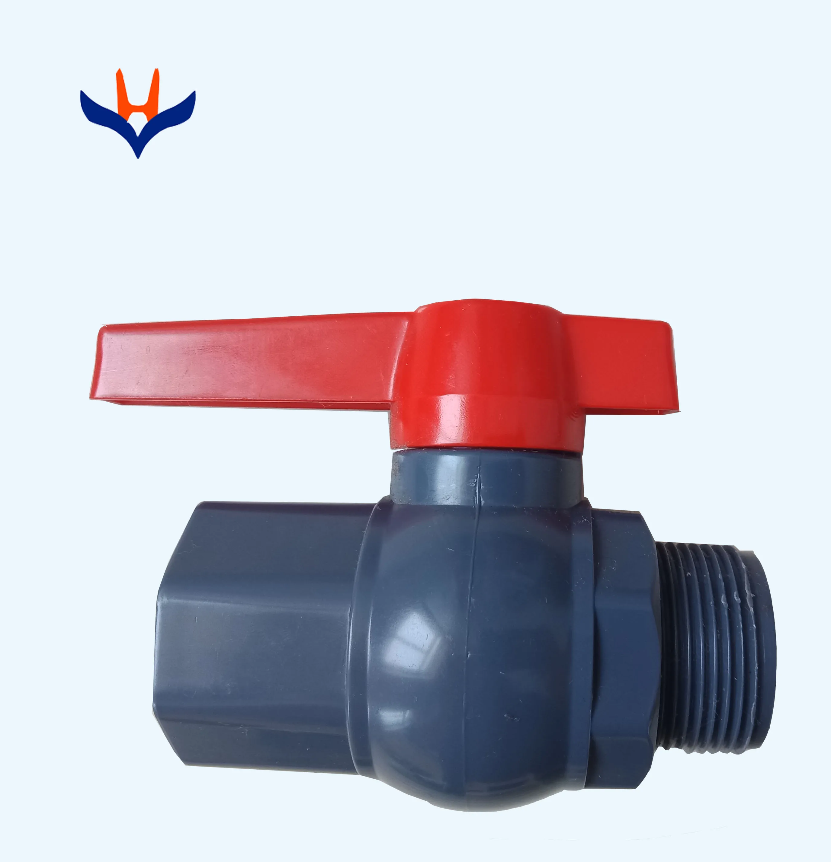 Quarter-turn Ball Valve Pvc Octagonal Ball Valve - Buy Manual Ball ...