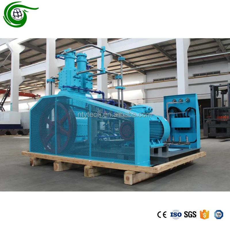 Small Gas Compressor CNG Compressor Inlet 10Bar Discharge 26Bar 18.5KW ...