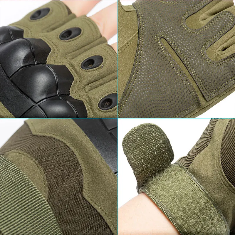 Men Women Tactical Sand Gloves - Safety for Motorcycle Riding