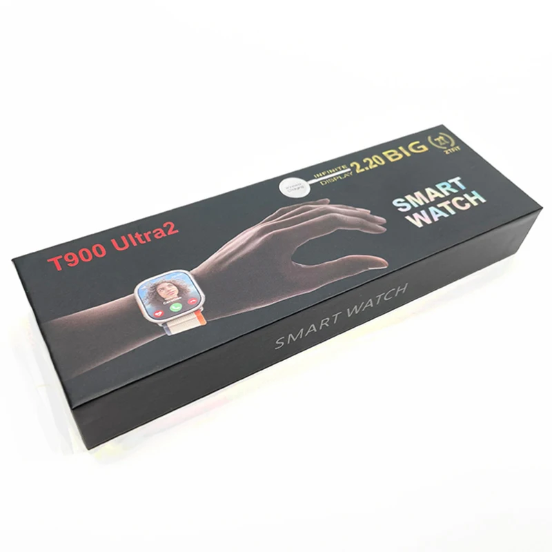 T900 Ultra 2 Smartwatch 2.2inch Big Screen Series 9 49 Mm Reloj Inteligente T900 Ultra 2 Smart ...