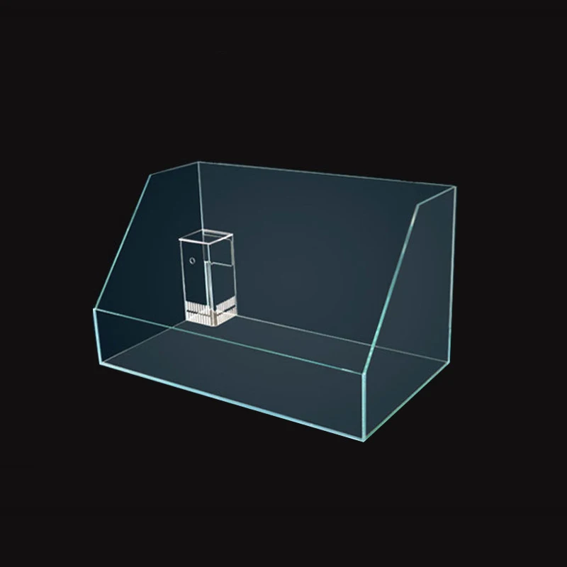 Ultra White Glass Aquarium Right Angle Amphibious tank| Alibaba.com
