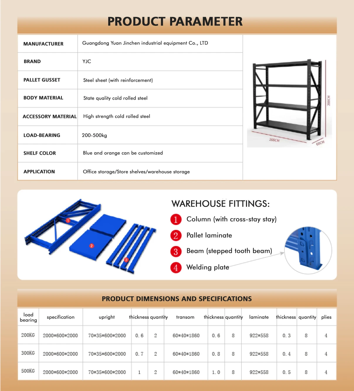Garage Stacking Storage Multi Layer Heavy Duty Shelf Pallet Racks For ...