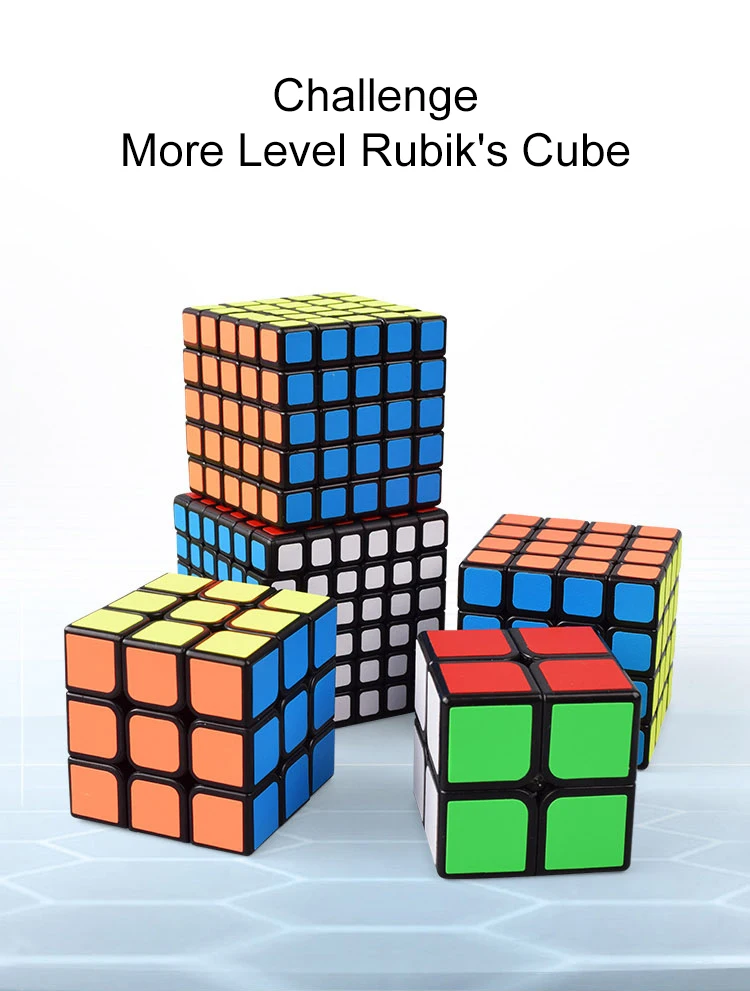 Hot Selling 3x3 Magic Puzzle Cube Education Toys Oem Accepted Smooth ...