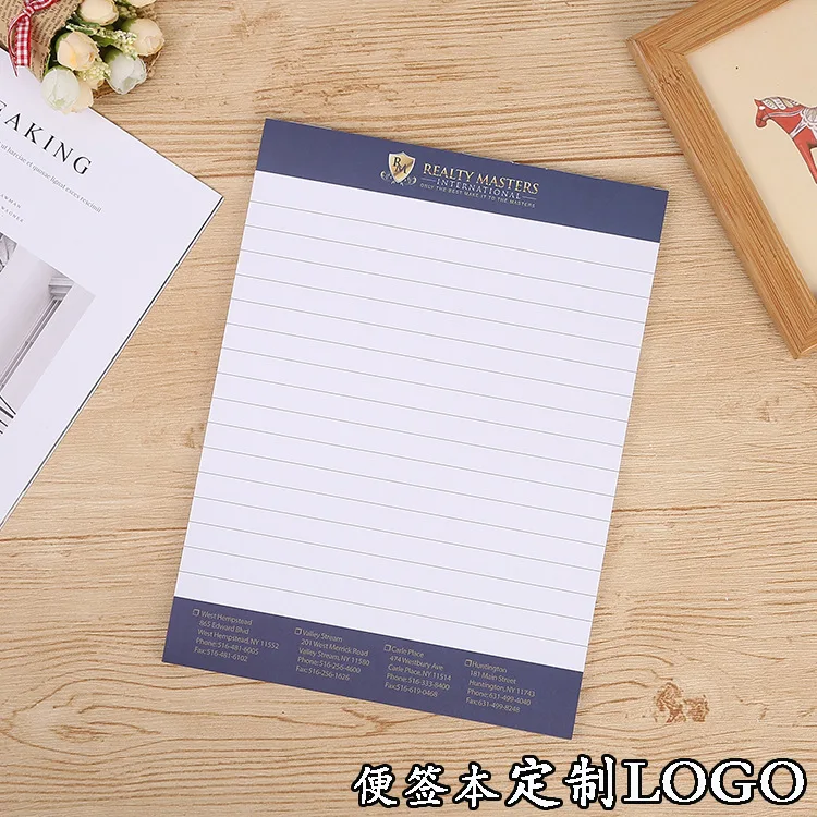 Custom Tear off Pads - Promotional Notepads for Hotels