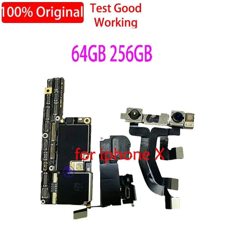 Motherboard Phone for Iphone 6 7 8 X Xr Xs Max - Unlocked Face Id