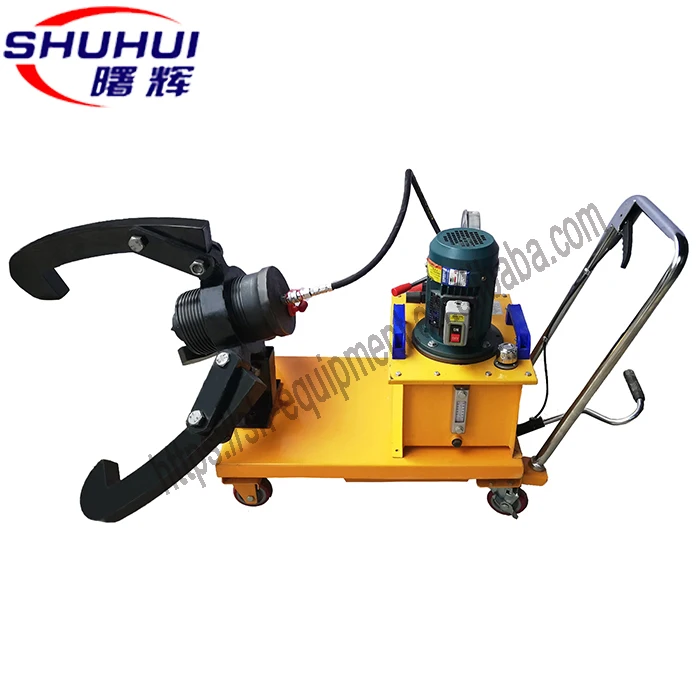 100 Ton Portable Hydraulic Trolley Puller with Crane and Truck - Ideal ...