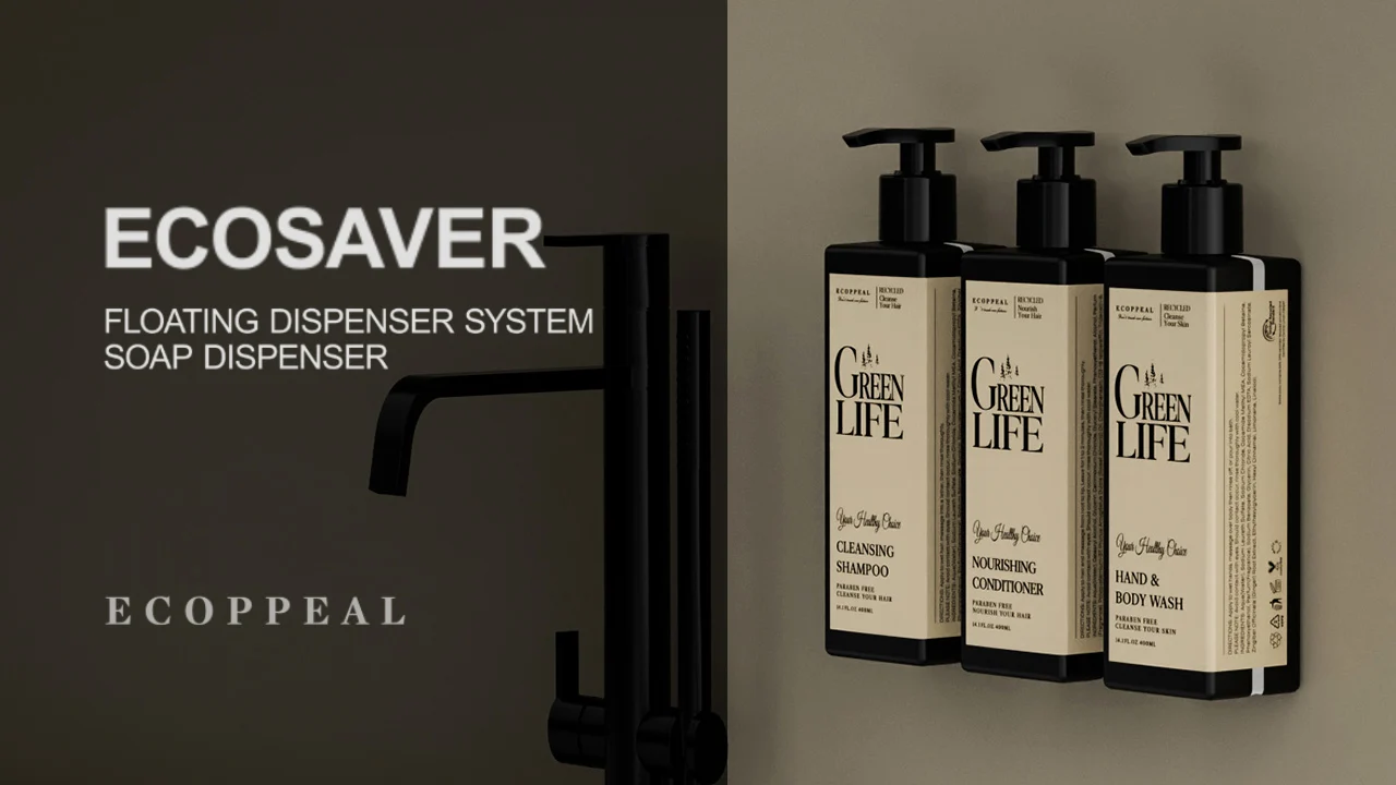 Invisible Floating Soap Dispenser - Anti-Theft & Stylish