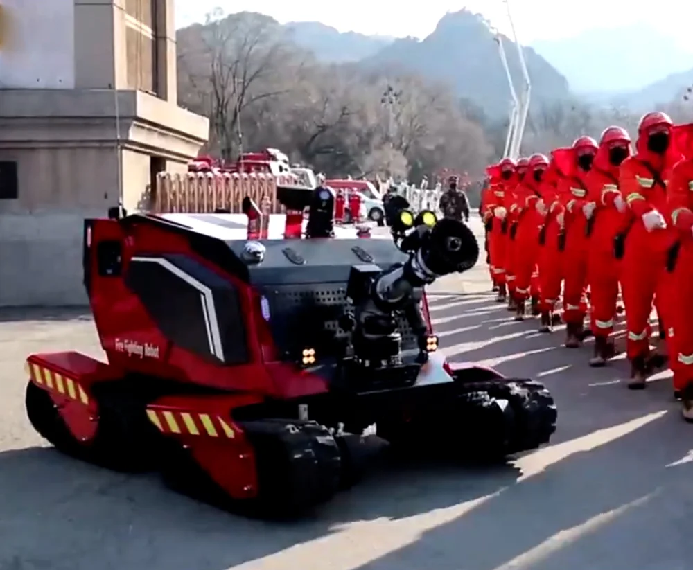 Firefighter Robot - Automatic Fire-Fighting Robot for Sale