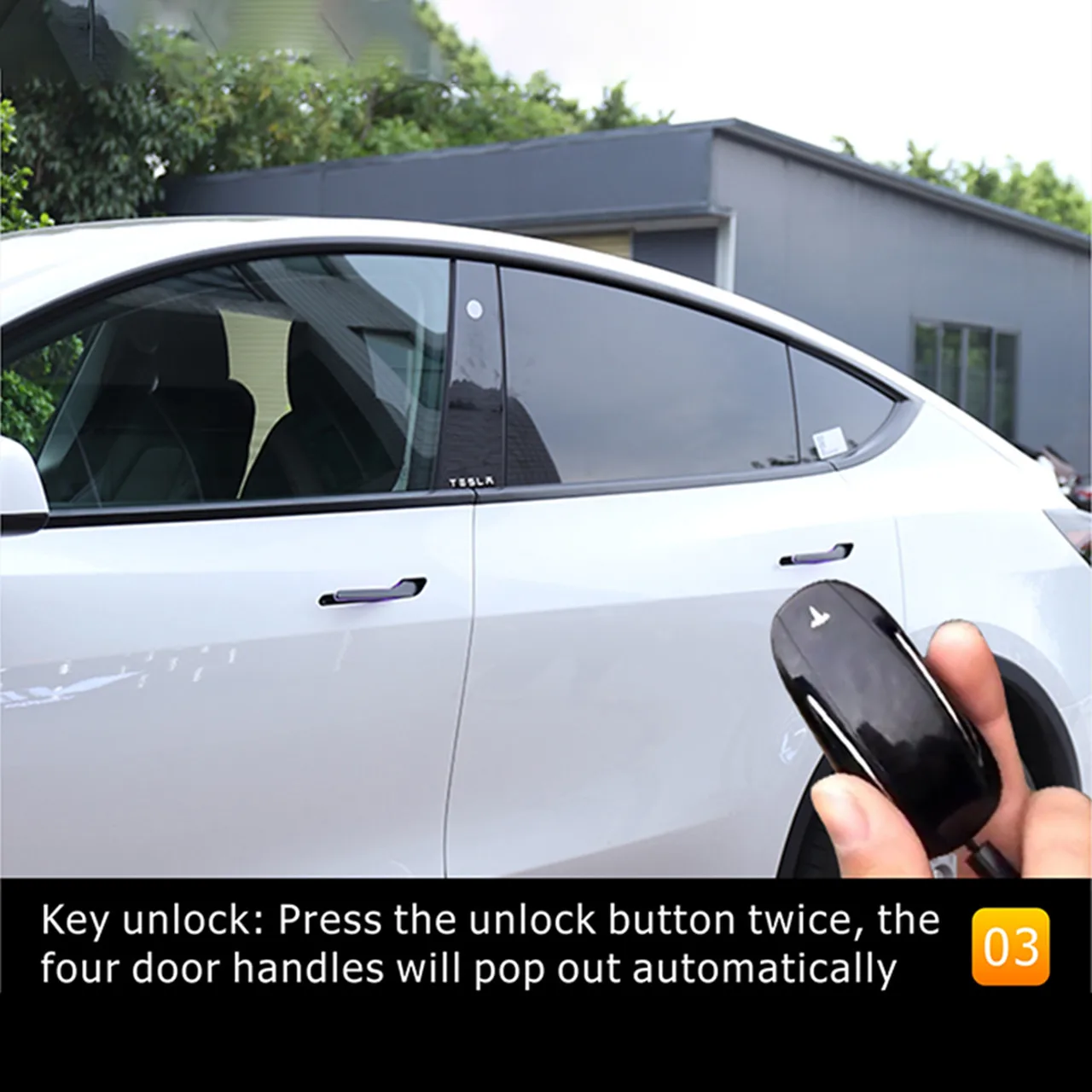 6th Generation Sonls Quality Wireless Electric Handle for Tesla Model 3 ...